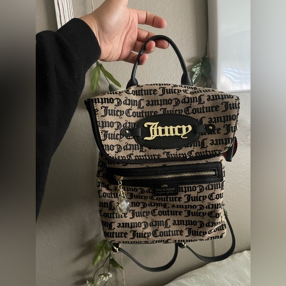 Juicy Couture | Bags | Juicy Couture Backpack Black | Poshmark